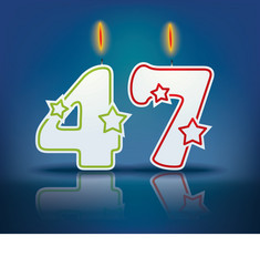 Number 47 Vector Images (over 1,000)