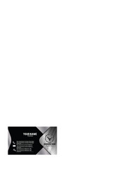 Silver black business card template psd Royalty Free Vector