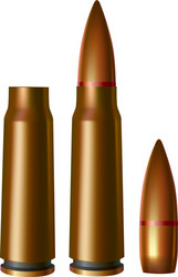 Target with bullets Royalty Free Vector Image - VectorStock