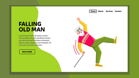 Old People Falling Down Vector Images (over 160)