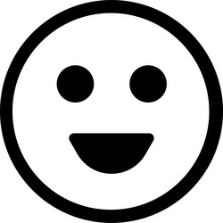 Smile happy emojis falling down concept smiling Vector Image