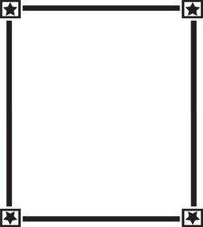 Frame border art design Royalty Free Vector Image