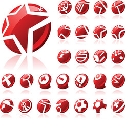 Web icons 12 Royalty Free Vector Image - VectorStock