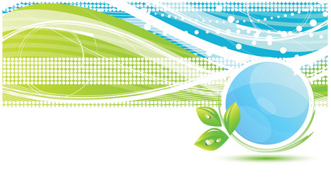 Environment background Royalty Free Vector Image