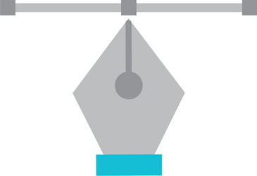 Pen tip draw Royalty Free Vector Image - VectorStock