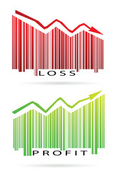 Profit and loss Royalty Free Vector Image - VectorStock