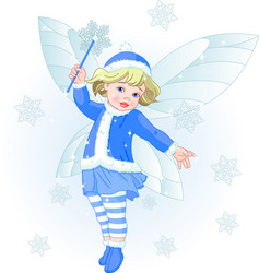 Winter fairy Royalty Free Vector Image - VectorStock