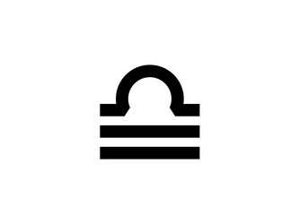 Stylish sigma symbol logo design Royalty Free Vector Image