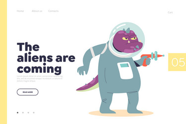 Have fun together concept landing page Royalty Free Vector