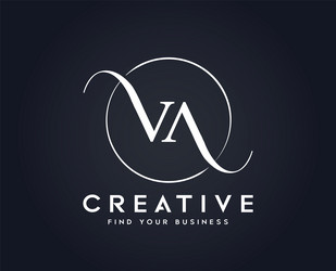 Cursive Font Letter V Vector Images (43)