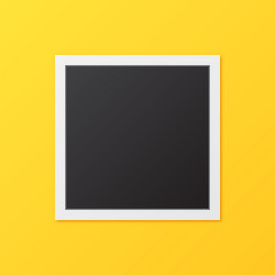Yellow Polaroid Frame Vector Images (31)