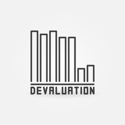 Infographic charts elements - bar and line charts Vector Image