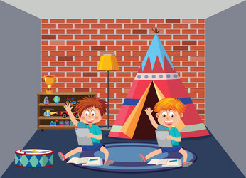 Kids Learning Cartoon Vector Images (over 100,000)