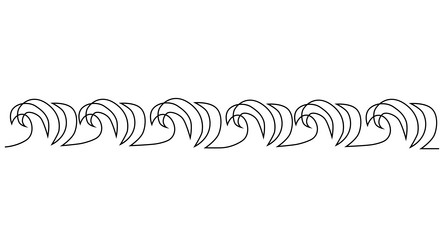 Sea One Line Vector Images (over 2,600)