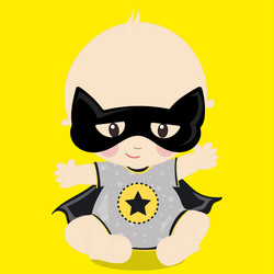 Baby Batman Vector Images (12)