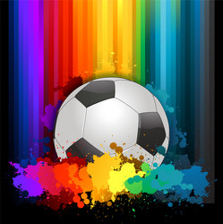 Soccer background concept Royalty Free Vector Image