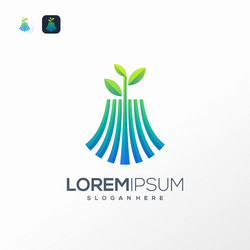 Soil logo template ready to use Royalty Free Vector Image