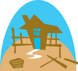 Framework Of A House Clipart