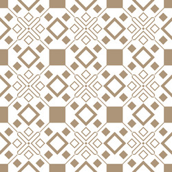 Geometric pattern consists of an octagonal shape Vector Image
