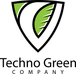 Circles neon green abstract tree Royalty Free Vector Image