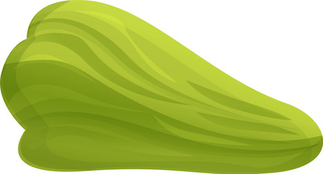 Tropical chayote icon cartoon style Royalty Free Vector