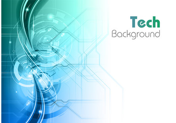 Tech background line top gold Royalty Free Vector Image