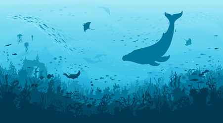 Deep Sea Fish Silhouette Vector Images (over 3,300)