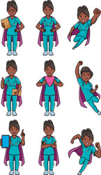 Nurse Comic Vector Images (over 1,200)