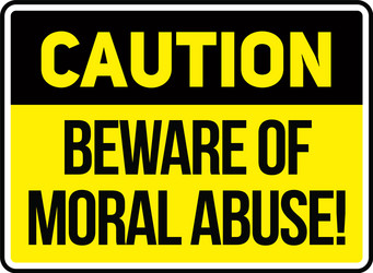 Sign Warning Moral Vector Images (42)