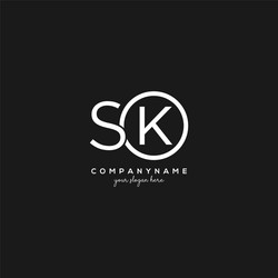 Sk Text Logo Vector Images (over 600)