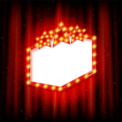 Theater cinema building high detail Royalty Free Vector