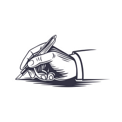 Pen cute writing supply character Royalty Free Vector Image