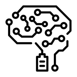 Ai mind Royalty Free Vector Image - VectorStock