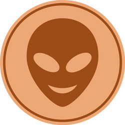 Alien Head Grey Vector Images (over 300)