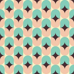 Retro vintage checkered pattern geometrical Vector Image