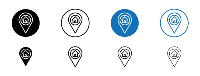 Home Address Icon Vector Images (over 8,900)