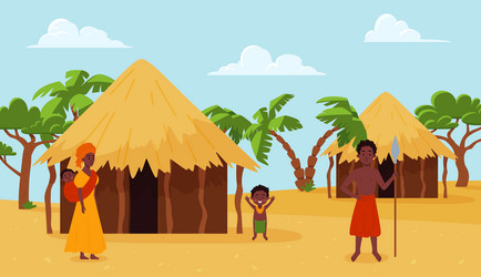 African Straw Hut Vector Images (over 540)