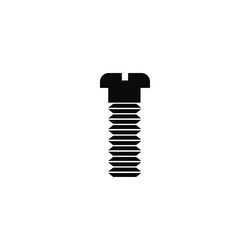 Screw bolt icon set design template isolated Vector Image