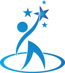 Child education star Royalty Free Vector Image