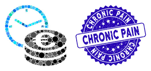 Euro credit grainy texture icon Royalty Free Vector Image