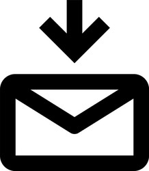 Send message icon share sign Royalty Free Vector Image