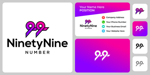 Logo 99 Number Vector Images (over 390)