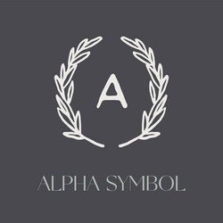 Alpha Symbol Vector Images (over 2,200)