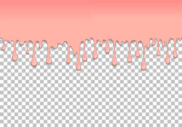 Pink dripping slime seamless pattern Royalty Free Vector