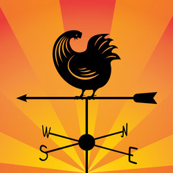 Rooster Weathervane Silhouette Vector Images (over 410)