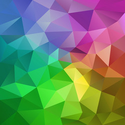 Rainbow colors abstract geometric background Vector Image