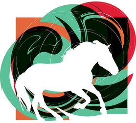 Horse Stampede Vector Images (74)