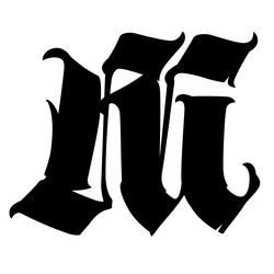 M Gothic Vector Images (over 130)