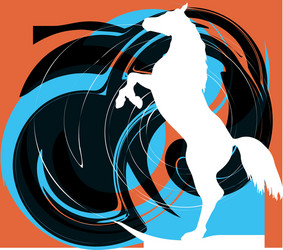 Horse Stampede Vector Images (74)