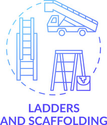 Scaffolding icon Royalty Free Vector Image - VectorStock